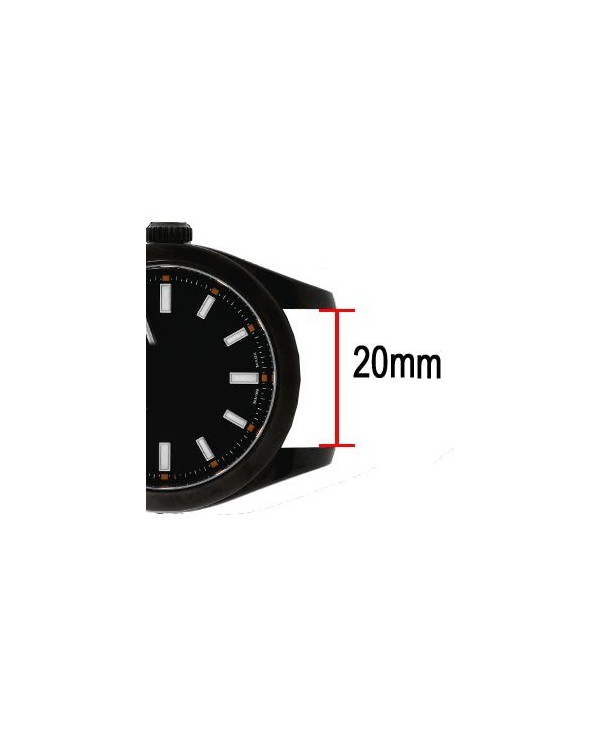 NATO Strap 20mm Black Grey OMEGA speedmaster