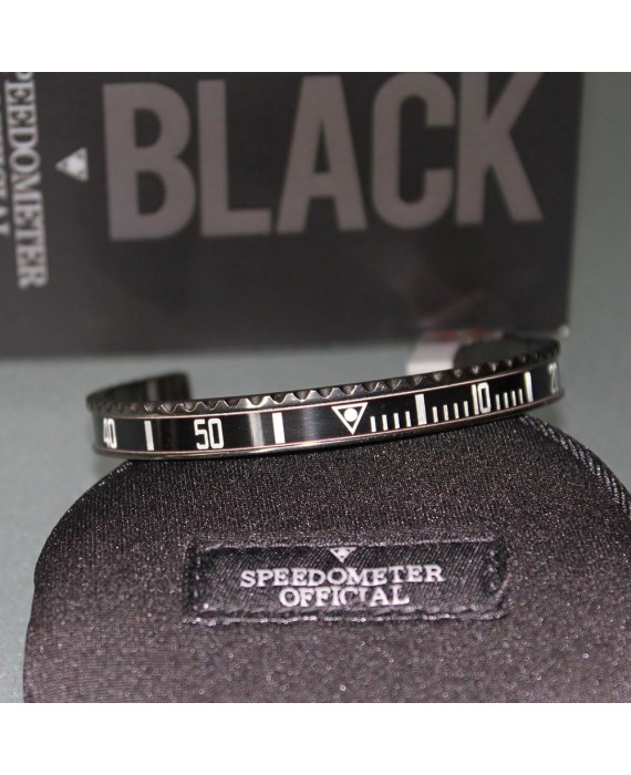 Bracelet Speedometer Official PVD Noir insert Noir