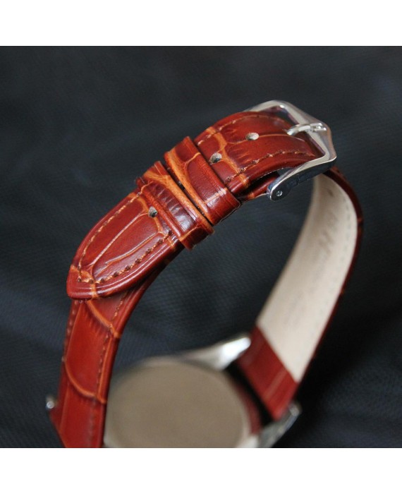 Bracelet Hirsch DUKE 24mm Marron Doré