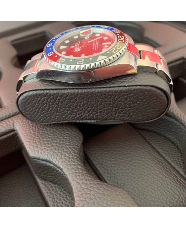 Scatola del Tempo - Valigetta 4 dark brown leather