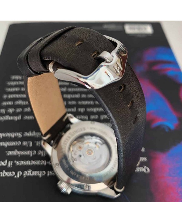 Watchstrap Hirsch Ranger black 20mm