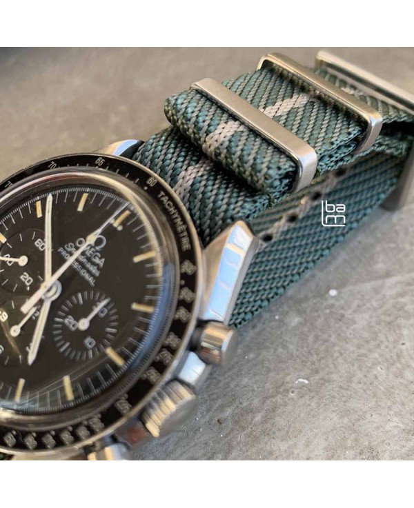 NATO CONCEPT green grey 20mm watch bracelet nato strap
